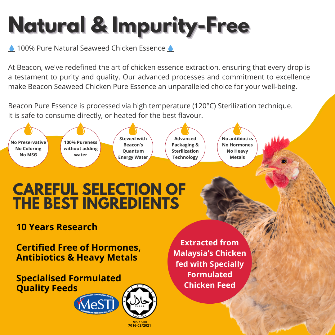 Beacon Seaweed Chicken Pure Essence (80ml X 6pack) – The Homecare Shop